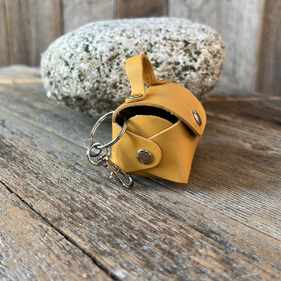 Handmade | Accessories | Handmade Leather Mini Bag Keychain | Poshmark